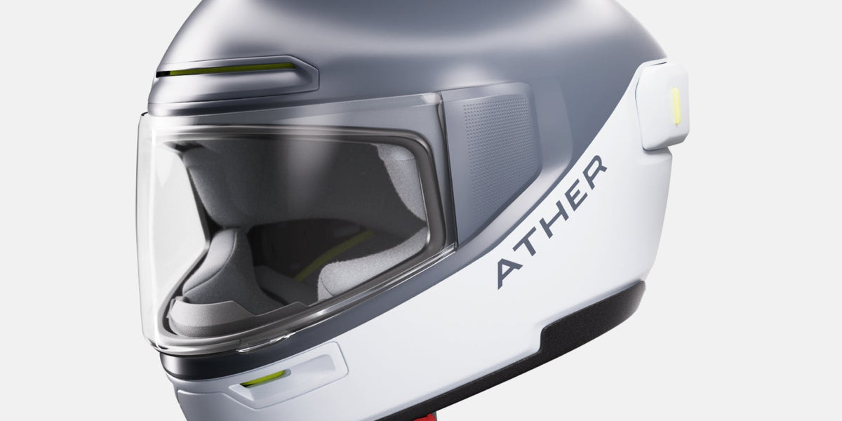 Ather Halo: Buy Ather's Full Face Wireless Charging Smart Helmet ...
