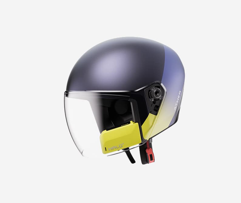Ather Halo Bit - Buy Half Face Smart Helmet with Wireless Charging ...